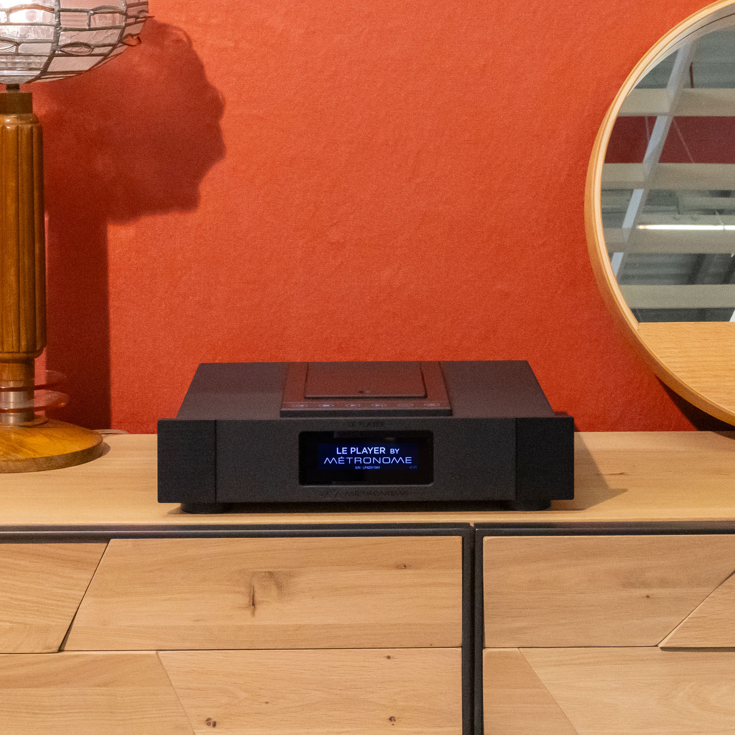 Le Player 4 MÉTRONOME : CD TRANSPORT Made in France